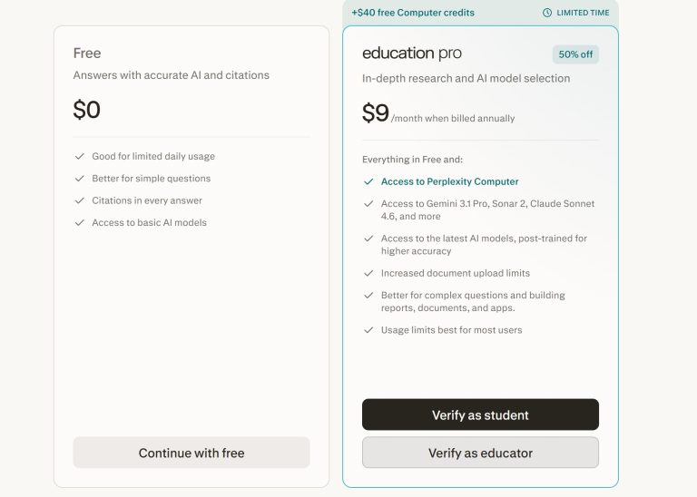 Perplexity Free pour les étudiants : comment obtenir un accès Pro en 2026